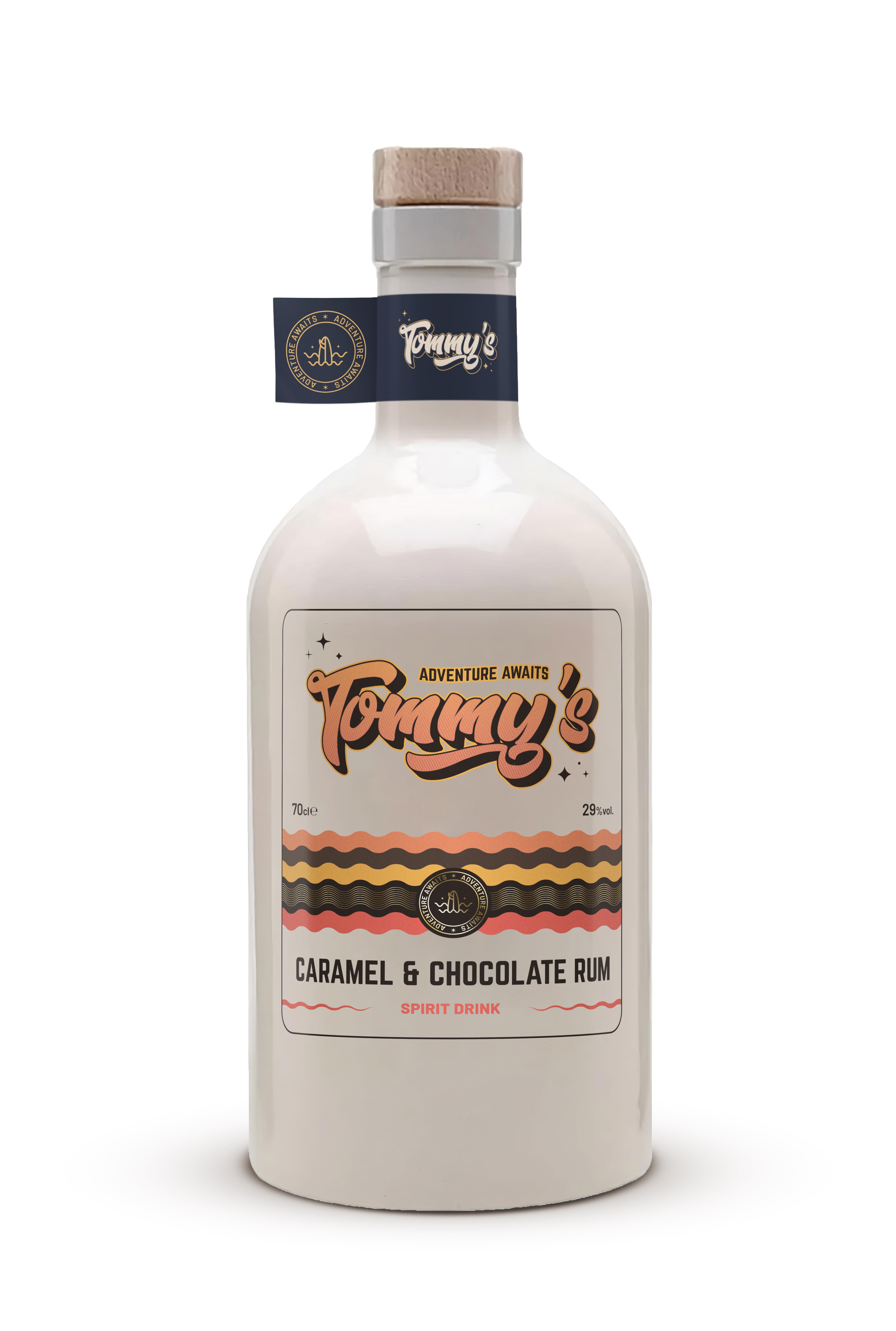 Tommy's Chocolate & Caramel Rum 70cl 29%abv – Canyero Ron Miel Honey Rum